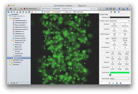 iOS Sprite Kit のパーティクルを使ってみた DevelopersIO