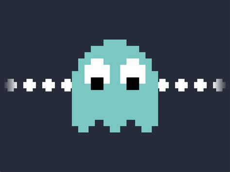 Ghost From Pac Man Gifs Animated Pics Usagif Com