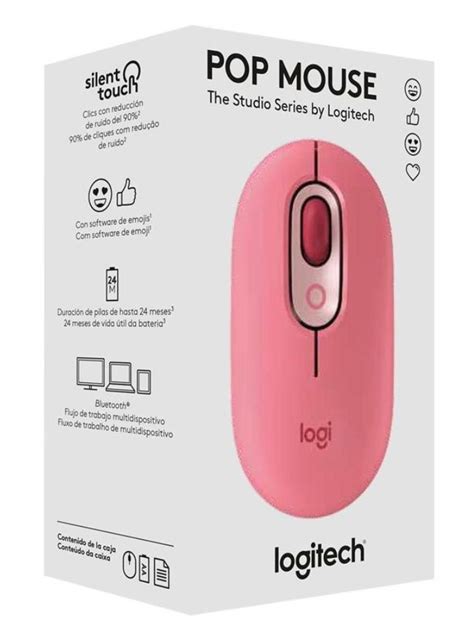 Mouse Logitech Emoji Pop Pentru Pc