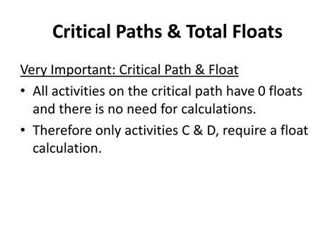 PPT CRITICAL PATH ANALYSIS MAY 2011 PAPER PowerPoint Presentation Free Download ID 3458483