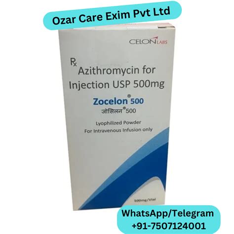 Azithromycin Injection Azithromycin Injection Vial Latest Price Manufacturers And Suppliers