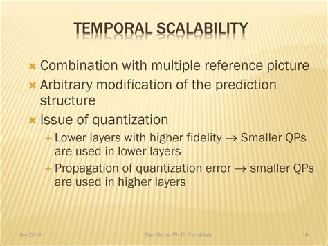 Overview Of The Scalable Video Coding Ppt Download