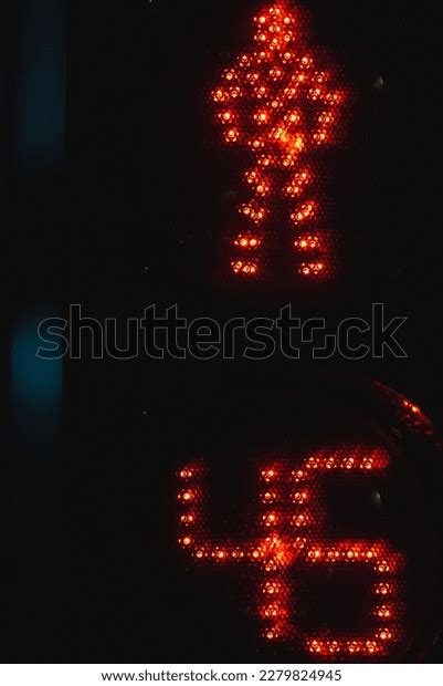Pedestrian Crossing Traffic Light Timer Shows Stock Photo 2279824945 Shutterstock