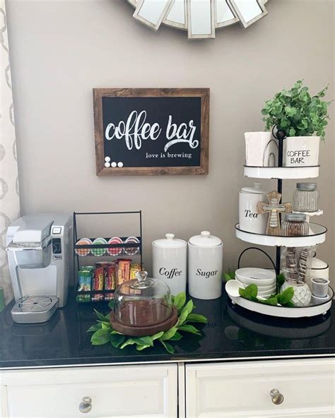 40 Best Diy Coffee Station Ideas For Your Home Coffee Bar Setup With