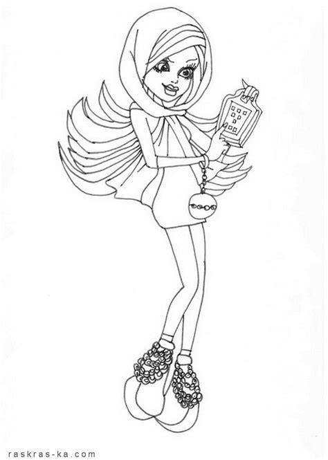 Спектра раскраски Монстр Хай