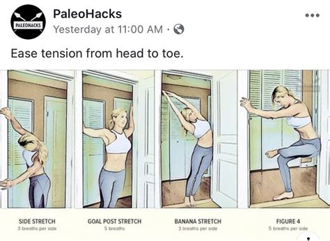 Pin By Donna John Goslin On Exercise Paleo Hacks Head To Toe