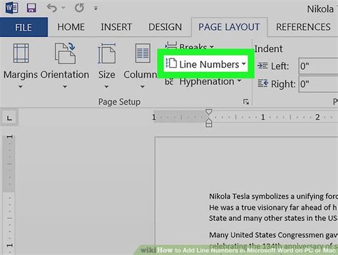 How To Add Line Numbers In Microsoft Word On PC Or Mac Steps
