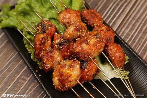 烤脆骨摄影图传统美食餐饮美食摄影图库昵图网