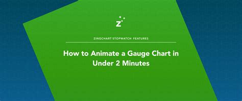 How To Animate A Gauge Chart In Under 2 Minutes With ZingChart