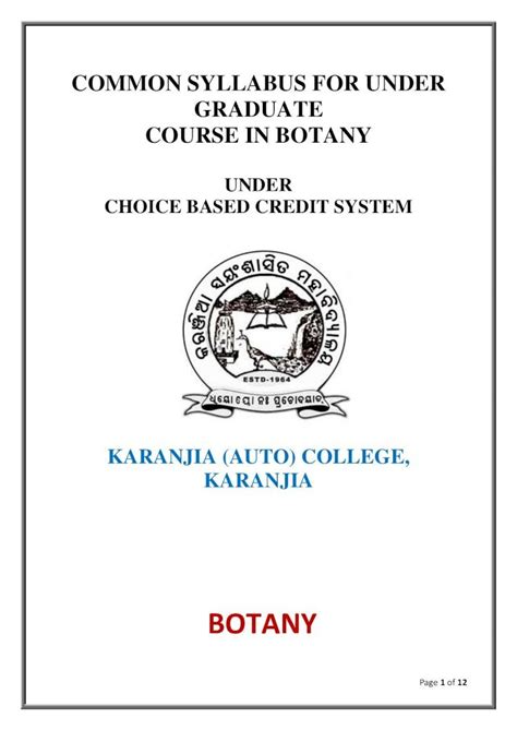 Pdf Botany €¦ · Classification Criteria System