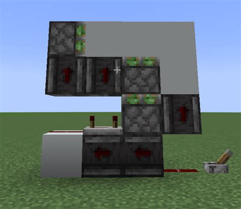 Minecraft Java Edition Double Piston Extender Rredstone