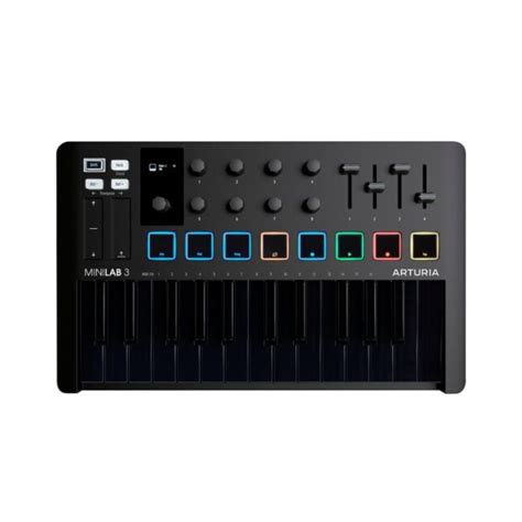 🥇 Arturia Minilab 3 Deep Black Controlador Minilab En Perú Latin Music