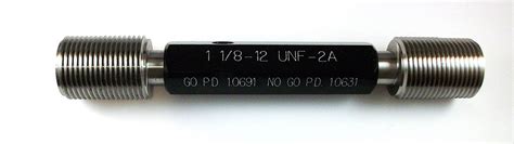 1 18 12 Unf Class 2a Truncated Taperlock Setting Plug Gage Set The