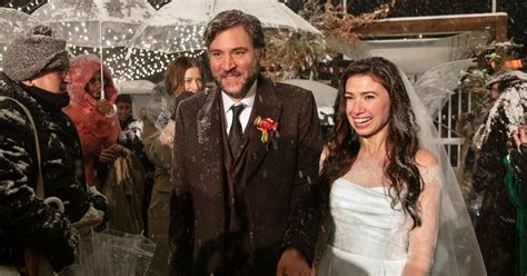 How I Met Your Mother Star Josh Radnor Gets Married In A Winter Storm The New York Times