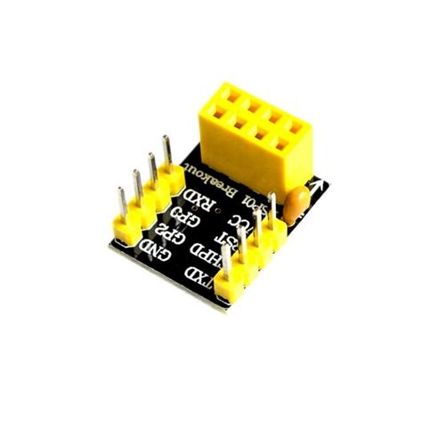 Esp 01 Esp8266 Esp 01s Model Of The Esp8266 Serial Breadboard Adapter To Wifi Transceiver Module