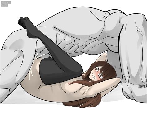 Rule 34 Arms Behind Head Blush Brown Eyes Brown Hair Clenched Teeth Cum Inside Cumshot Emily
