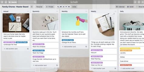 The Easy Way To Organize Your Family Chores Using Trello