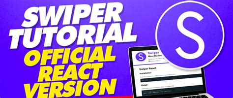 Swiperjs React Video Tutorial 2020 Dev Community