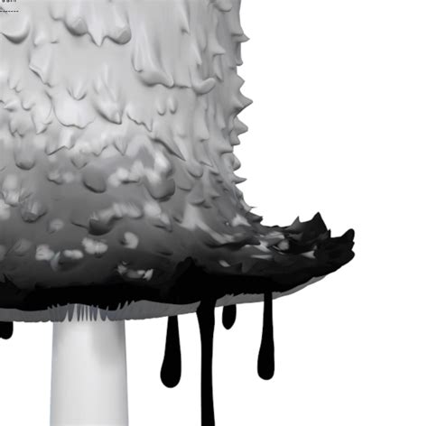 🍄 Coprinus Comatus・ Stl File For ・cults