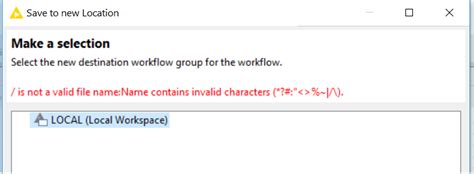 Unable To Save Workflow Knime Analytics Platform Knime Community Forum