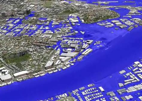 Animation The Brisbane Flood Simulation WeatherWatch New Zealand S Weather Data