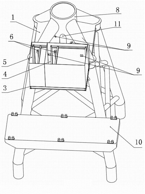 Improved Structure Of Foundation Platform Of Offshore Wind Turbine Jacket Eureka Patsnap