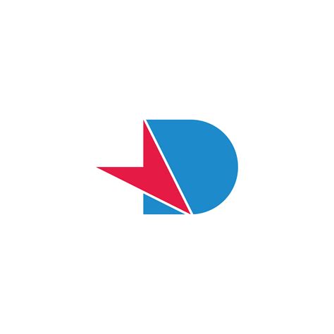 Letter D Click Cursor Pointer Logo Vector Vector Art At Vecteezy