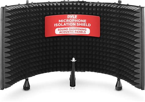 Pyle Studio Microphone Foam Shield Soundproofing Acoustic