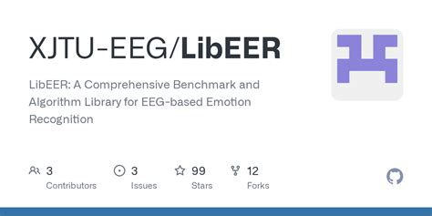 Github Xjtu Eeglibeer Libeer A Comprehensive Benchmark And Algorithm Library For Eeg Based