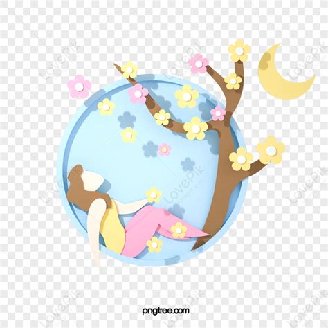 3d 만화 종이 접기 별이 빛나는 하늘 어린이 일러스트 그림상징휴일 Png 일러스트 무료 다운로드 Lovepik