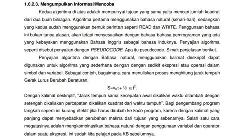 Algoritma Dengan Bahasa Pseudocode Part 1 E Shw