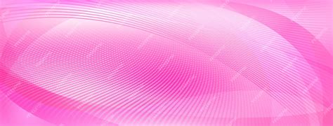 핑크 색상의 곡선과 하프톤 도트로 만든 추상 배경 프리미엄 벡터