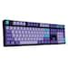 129pcs Purple Vaporwave Theme Keycap Setpbt Keycapcherry Etsy