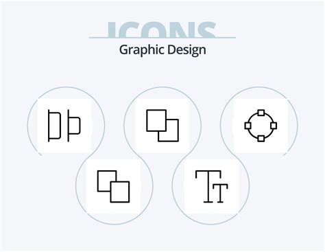Design Line Icon Pack 5 Icon Design Creative 16531202 Vector Art At Vecteezy
