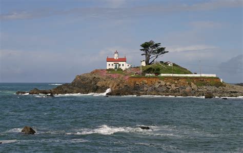 Battery Point Crescent City Lighthouse California At