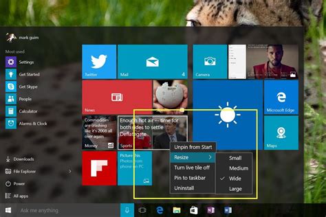 How To Use Live Tiles In Windows 10 Windows Central