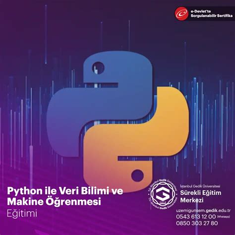 python ile veri bilimi ve makine Öğrenmesi