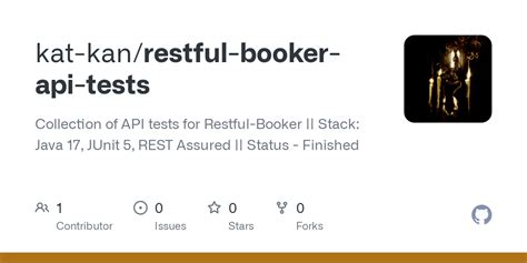 GitHub Kat Kan Restful Booker Api Tests Collection Of API Tests For
