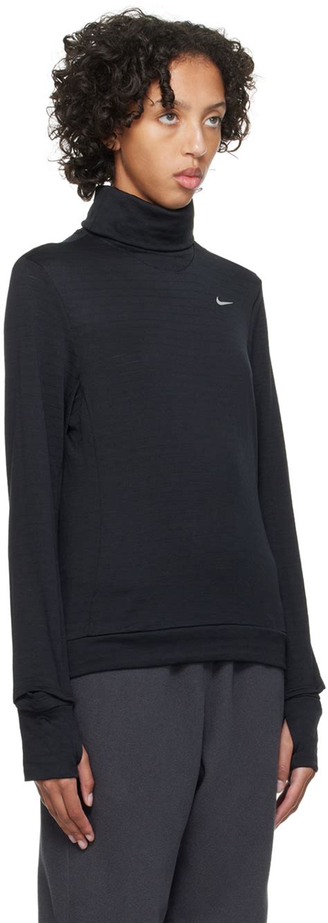 Nike Black Swift Element Turtleneck Nike