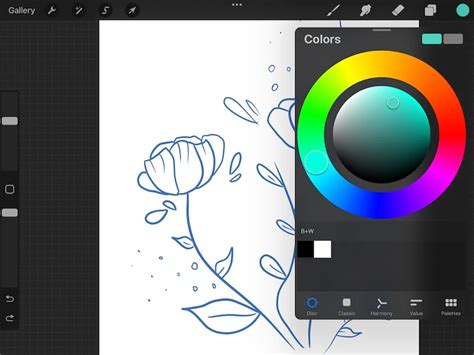 How To Use The Color Picker And Fill Tool In Procreate The Tech Edvocate