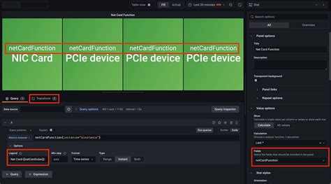 Legend Of Label To Fields Transform Result Issue Stat Panel Grafana Labs Community Forums