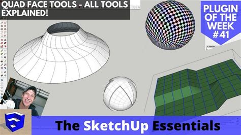 Quad Face Tools For Sketchup Organic Modeling Uv Mapping And More