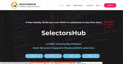 Automation Testing Insider Selectorshub The Best Xpath Plugin For All