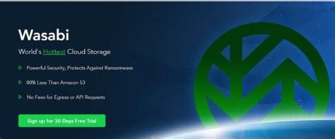 Worlds Hottest Wasabi Cloud Storage D Ron