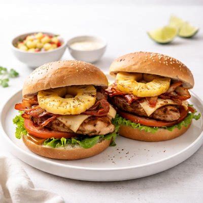 Hawaiian Chicken Sandwiches Recipe
