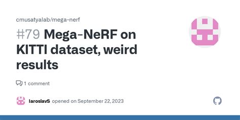Mega NeRF On KITTI Dataset Weird Results Issue Cmusatyalab Mega Nerf GitHub