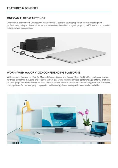 Logitech Dock Focus Room Kit 4k At ₹ 100000 Piece In Faridabad Id 2855371342255