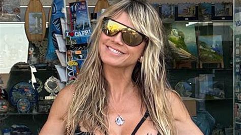 Agts Heidi Klum Ditches Her Underwear And Nearly Suffers Wardrobe