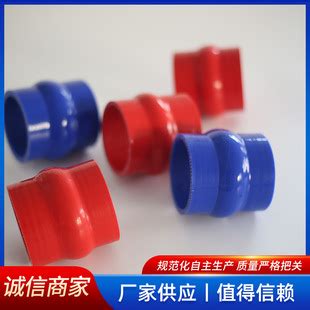 汽车改装涡轮增压直接头带钢圈加厚防爆波纹硅胶管耐高温高压驼峰 阿里巴巴
