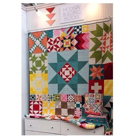 Moda Modern Building Blocks Quilt Pattern Kit UK Quilts Quilt Block Patterns Quilt Inspiration